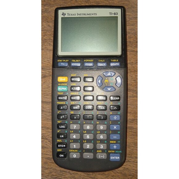 Texas Instruments | Other | Texas Instruments Ti 83 Graphing Calculator ...
